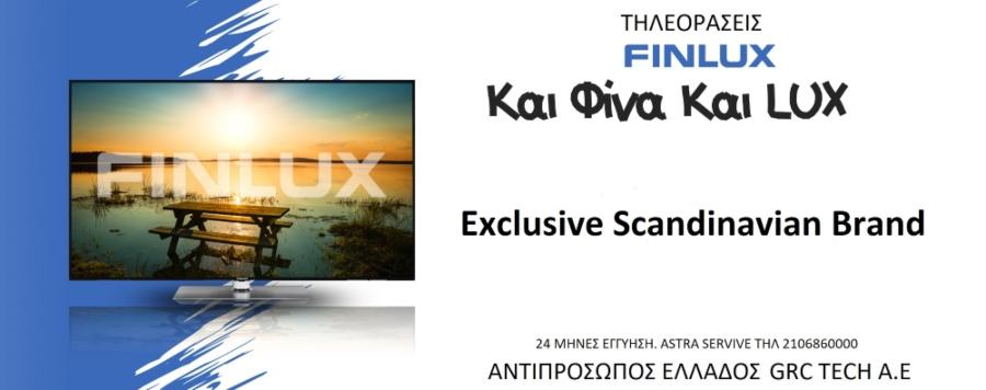 Η GRC TECH S.A αντιπρόσωπος των τηλεοράσεων FINLUX στην Ελλάδα | SDNA
